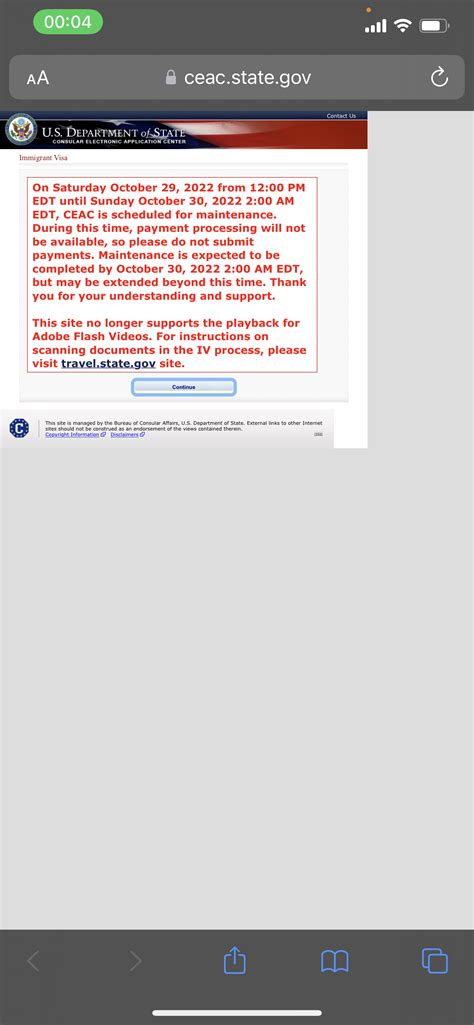 Ceac Server Error In Iv Application National Visa Center Dept Of State VisaJourney