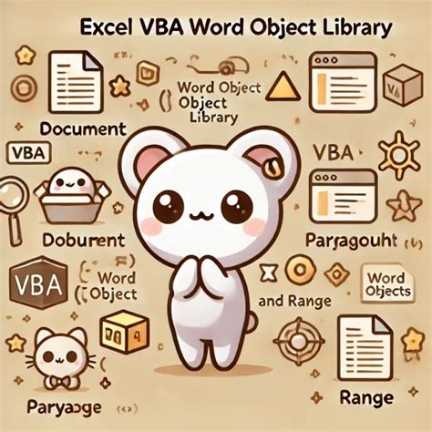 Excel Vbaのwordオブジェクトライブラリ：文書操作を自動化する強力なツール よくわかるpythonとエクセルvba入門