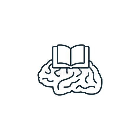 Intellectual Icon Monochrome Simple Sign From Performance Collection Stock Vector