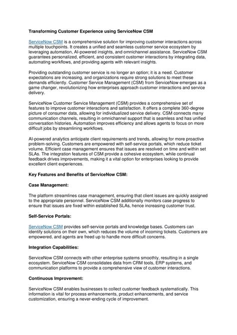 Ppt Transforming Customer Experience Using Servicenow Csm Powerpoint Presentation Id 12630292