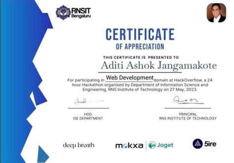 Aditi Ashok On Linkedin Hackathonparticipant Joget Webdevelopment