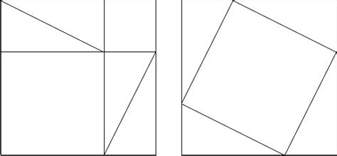A Visual Proof Of The Pythagorean Theorem