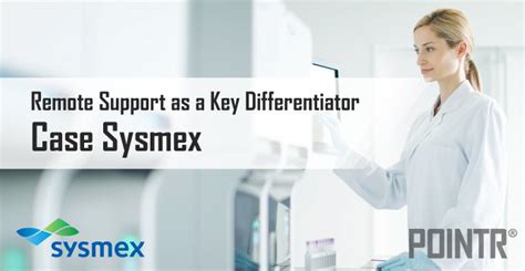 Pointr And Sysmex Remote Support As Key Differentiator Pointr