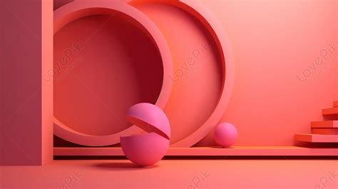 핑크 구체 공간 장면 미래 지향적인 추상 3d 배경 3d 배경 구체 배경 추상 배경 이미지 Hd 3d 구체 추상 배경 사진 무료 다운로드 Lovepik