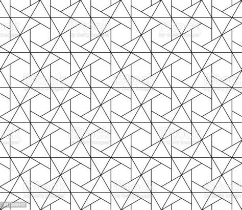 스트로크 편집 가능한 무게로 벡터 완벽 한 기하학적 패턴 0명에 대한 스톡 벡터 아트 및 기타 이미지 0명 검은색 고전 양식 Istock