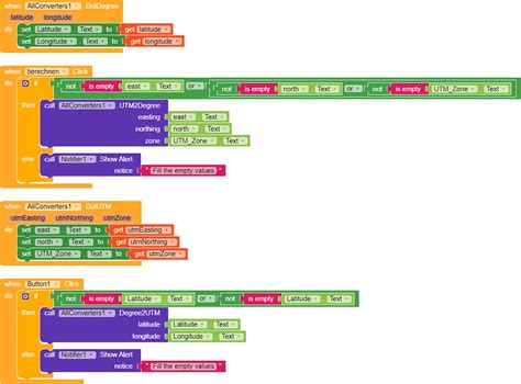 Beta Convert Utm To Degree Latitude Longitude And Degree To Utm Extensions Kodular