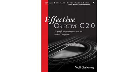 Images Effective Objective C Specific Ways To Improve Your IOS And OS X Programs Book