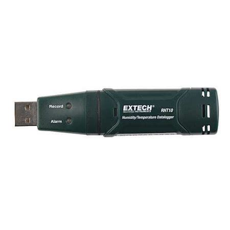 Extech Data Logger Temperature 40 To 158 F USB TH10 Zoro