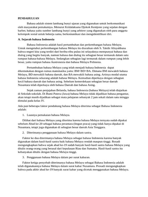 Materi 2 3 Bhs Indonesia Pdf