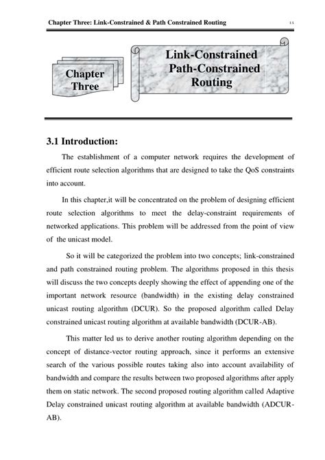 Pdf Efficiency Of Routing Algorithm