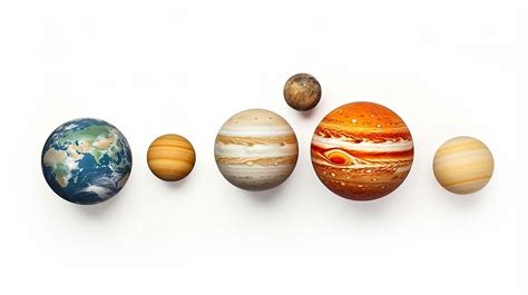 Premium Ai Image The Planet Of The Solar System Isolated On White