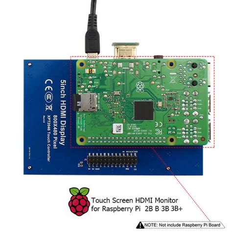 HDMI Inch X TFT Display With Backlight Control For Rpi And Rpi Electronics In Touch Co