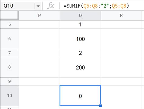 Excel Sumifs Function Returns Zero Value Stack Overflow
