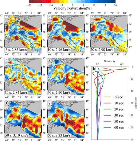 Rayleigh Wave Group Velocity Maps Ag Group Velocity Maps From Download Scientific Diagram