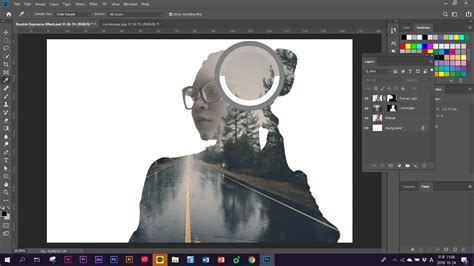 Double Exposure Effect Dajin Choi S