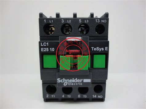 Authentic Schneider Schneider contactor LC1E25 LC1E2510... N,Contactor