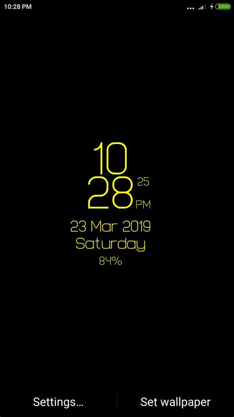 Digital Clock Lwp Digi Clock Apk For Android Download