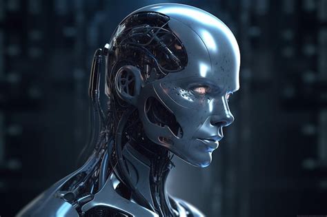 Premium Ai Image Advanced Artificial Intelligence Robot Created With Generative Ai
