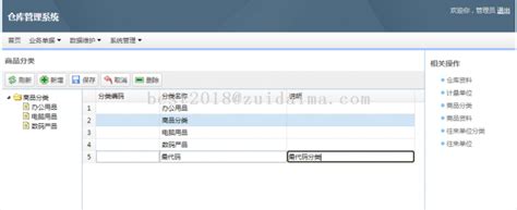 基于EasyUI的java仓库管理系统 代码 最代码