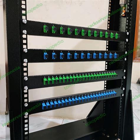 Jual Patch Panel Fiber Optic 24 Core SC UPC Singlemode Jakarta Selatan Rackserverindonesia