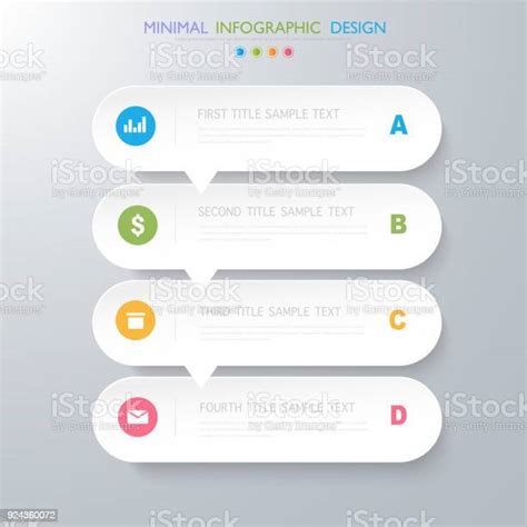 비즈니스 Infographic 템플릿 개념은 풀 컬러 아이콘으로 원 옵션 단계 다이어그램 정보 그래프 차트 비즈니스 프레 젠 테이 션 또는 웹 벡터 디자인 요소 일러스트