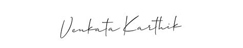 91 Venkata Karthik Name Signature Style Ideas First Class Name Signature