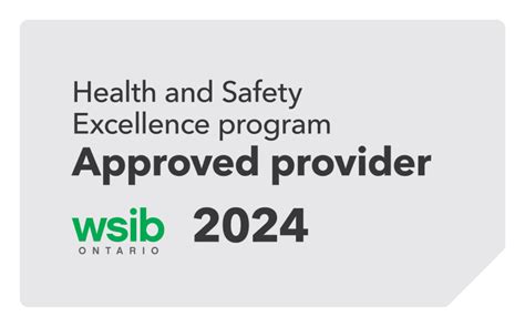 WSIB Health Safety Excellence Program OSG