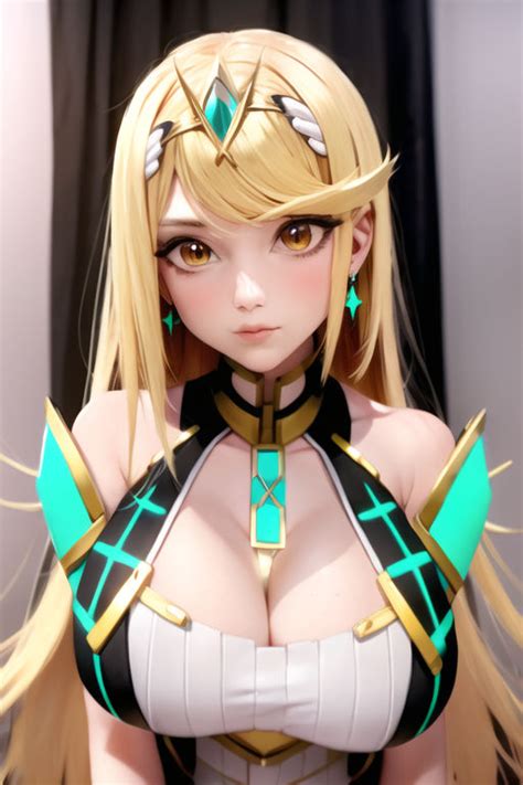 Xenoblade Ii Mythra Ai Generated By Kain2k2 On Deviantart