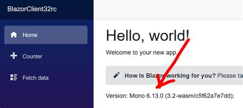 How To See The Blazor Version In The Project · Issue 18136 · Dotnetaspnetcoredocs