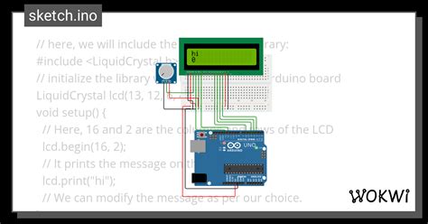 Print Text Wokwi Esp32 Stm32 Arduino Simulator