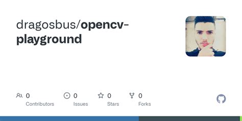 GitHub Dragosbus Opencv Playground