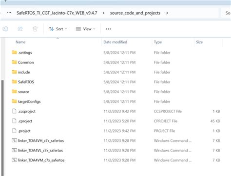 sk tda4vm bringing up safertos in tda4vm board using sdk pdk