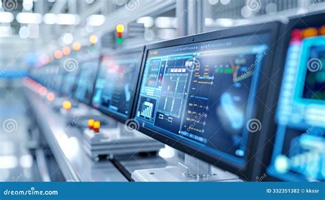 Automated Distribution Warehouse Box Product Assembly Line With Robot Arm Holding Cardboard