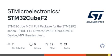 Github Stmicroelectronicsstm32cubef2 Stm32cube Mcu Full Package For