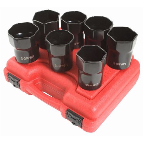 Sunex Tools 7 Piece Standard Sae And Metric Set Drive Set 6 Point