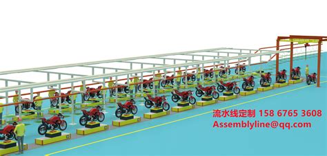 Motorcycle Assembly Line Ckd Skd Design Planning