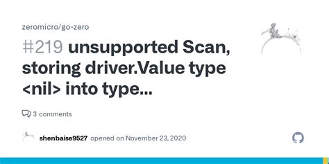Unsupported Scan Storing Drivervalue Type Into Type Timetime