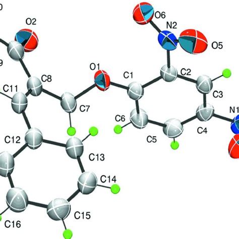 The Molecular Structure Of The Title Showing The Atom Labelling Scheme Download Scientific