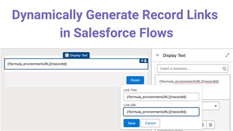 🔗 Stop Hard Coding Urls Dynamically Generate Record Links In Flows