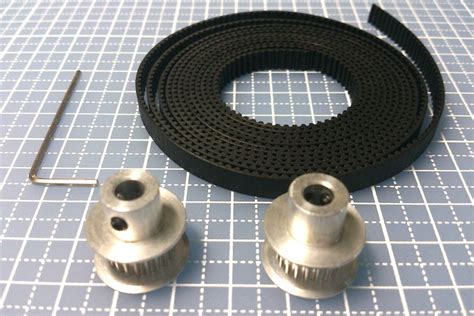 Prusa Mendelの躯体7 ~プーリーとタイミングベルト 3dプリンター作る！