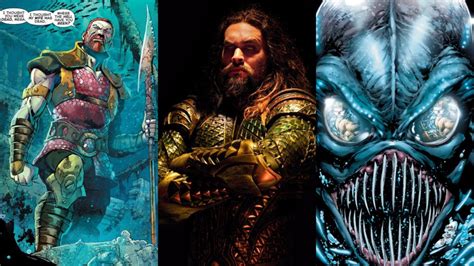 First Look At Aquamanâ€™s Villains Daily Superheroes Your Daily