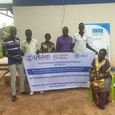 Amdiss With Support From Irex Successfully Completed A Mentorship Training Session At Mingkaman