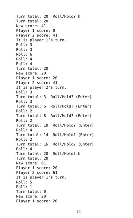 Solved In This Assignment We Will Be Implementing A Dice