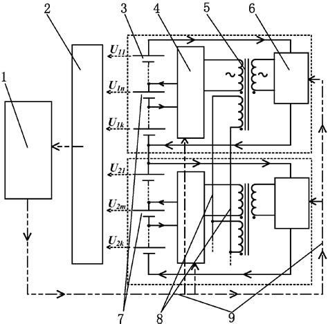 battery pack equalization circuit based on multi secondary side