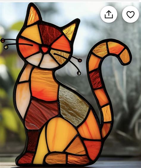 Art De Fil De Cuivre Motifs De Peinture Sur Verre Verre Animaux