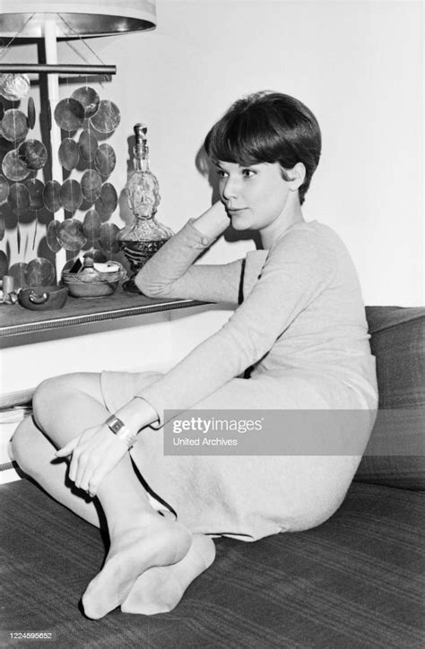 German Actress And Dubbing Actress Sabine Eggerth Germany 1960s News