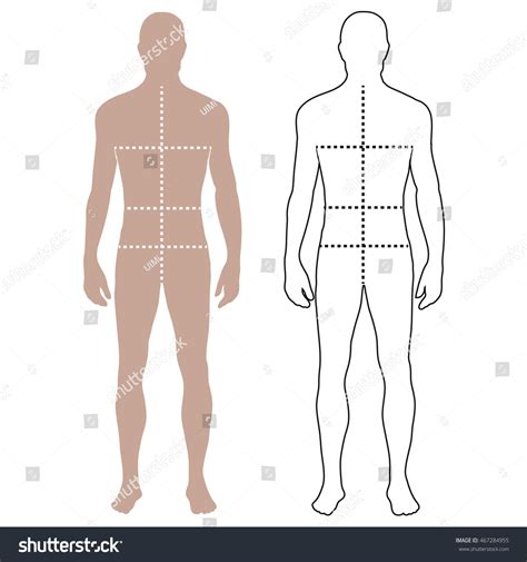 Two Fashion Design Templates Sizing Chart เวกเตอร์สต็อก ปลอดค่า