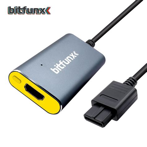 Bitfunx HDMI Line Doubler Adapter GC HDMI For Nintendo Gamecube NGC Digital To HDMI Bitfunx
