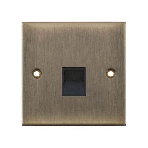 Lga Selectric Dsl Gang Antique Data Socket C W Berry