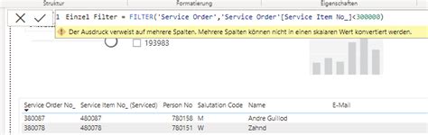 Filter For A Table Using Values Coming From Differ Microsoft